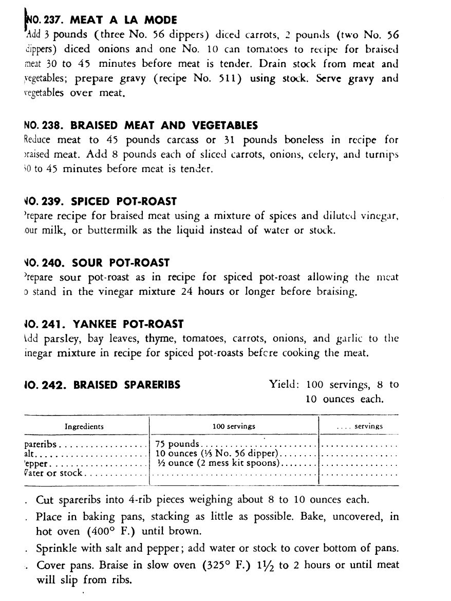 WWII Army Cookbook – Pulaski County Historical Society