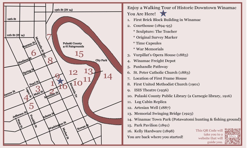 Walking Tour of Historic Downtown Winamac – Pulaski County Historical ...